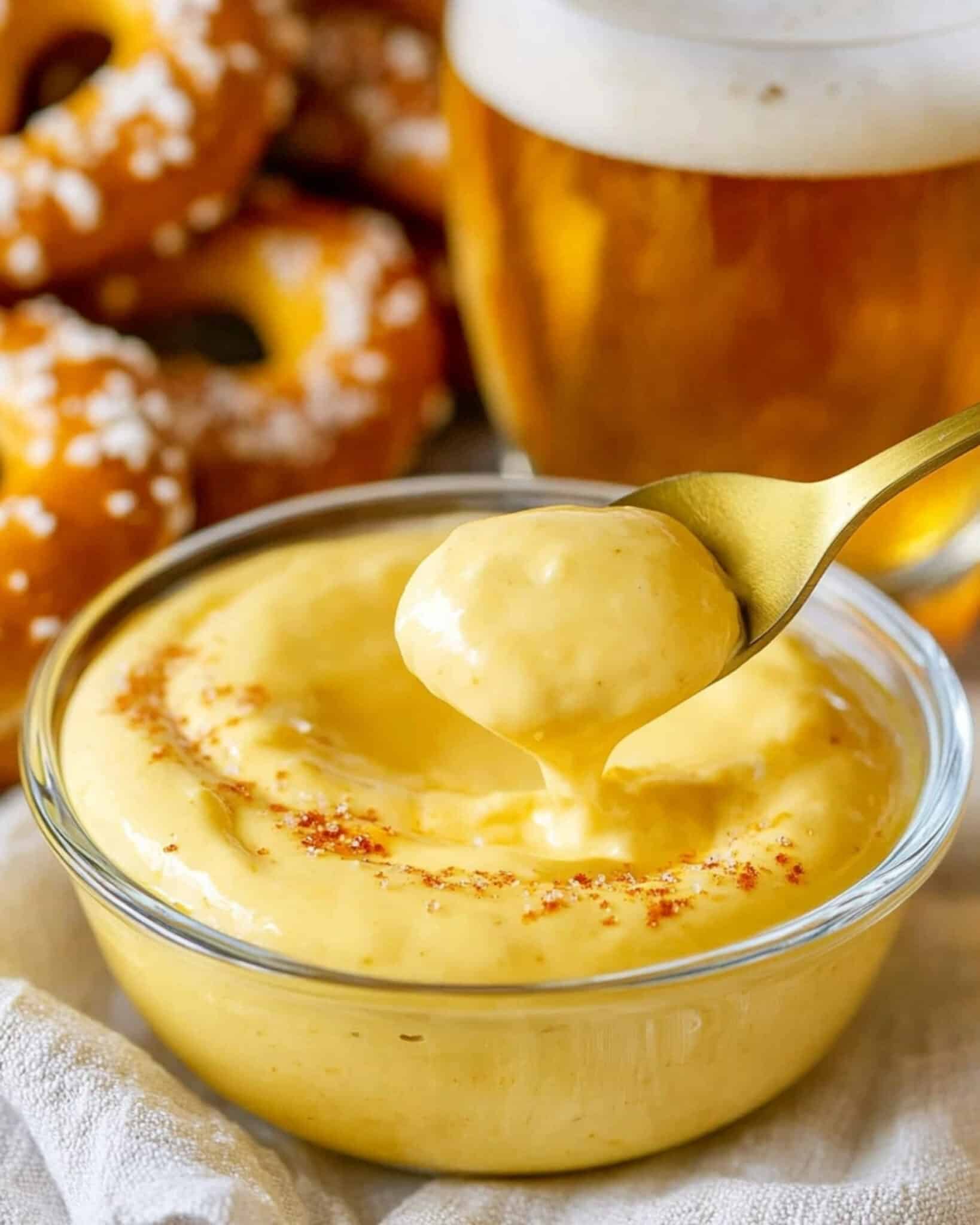 Creamy Beer Cheese Dip Recipe - LazyDayRecipes