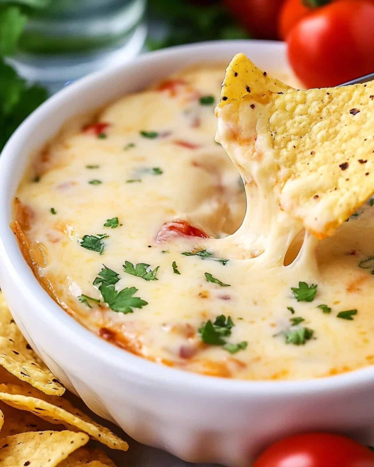 Easy Queso Blanco Cheese Dip Recipe - LazyDayRecipes