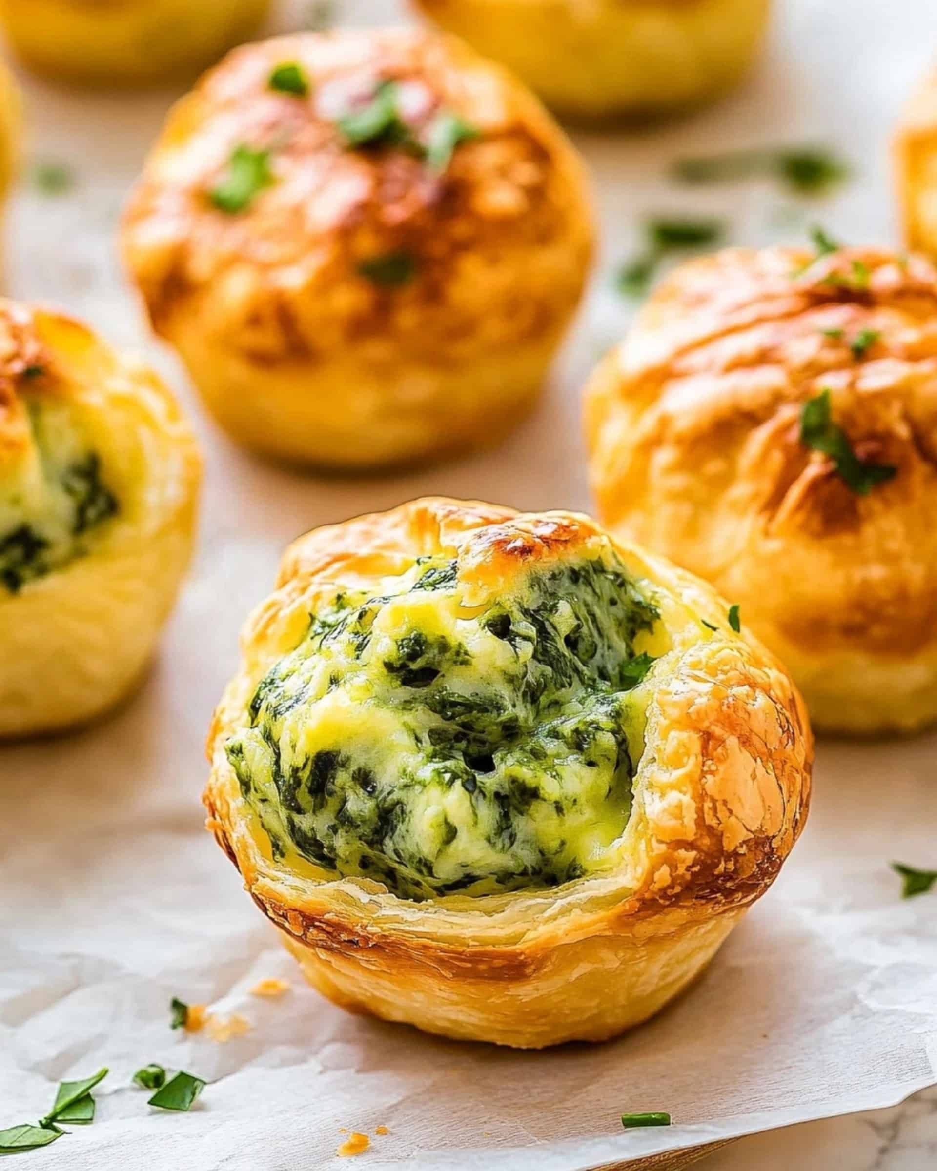 Spinach Puffs Recipe - LazyDayRecipes