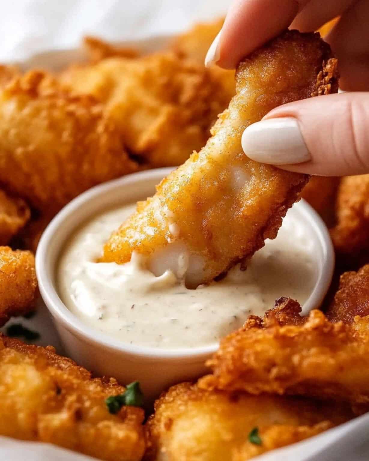 Crispy Beer Battered Fish Recipe - LazyDayRecipes