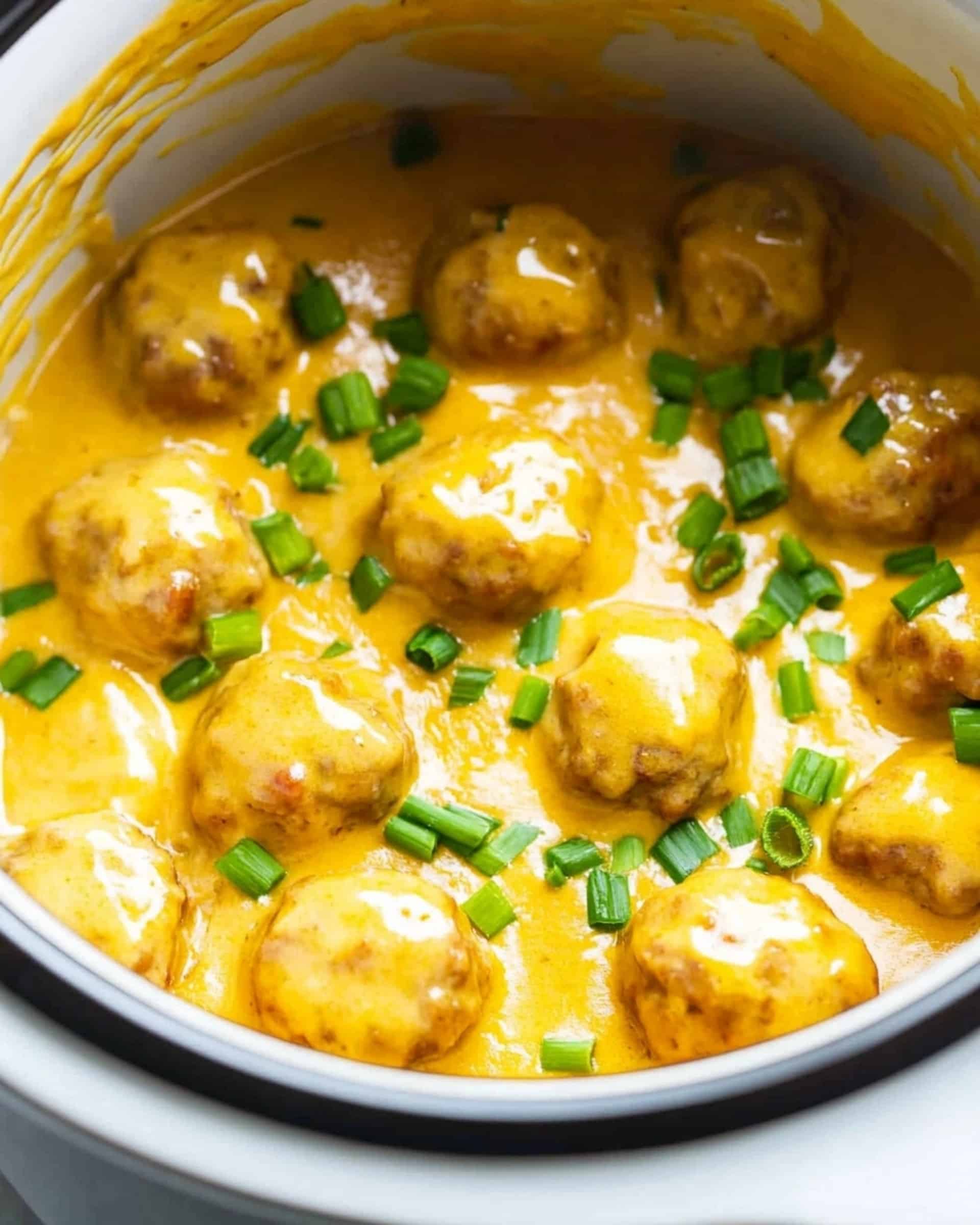 Easy Slow Cooker Nacho Meatballs Recipe - LazyDayRecipes
