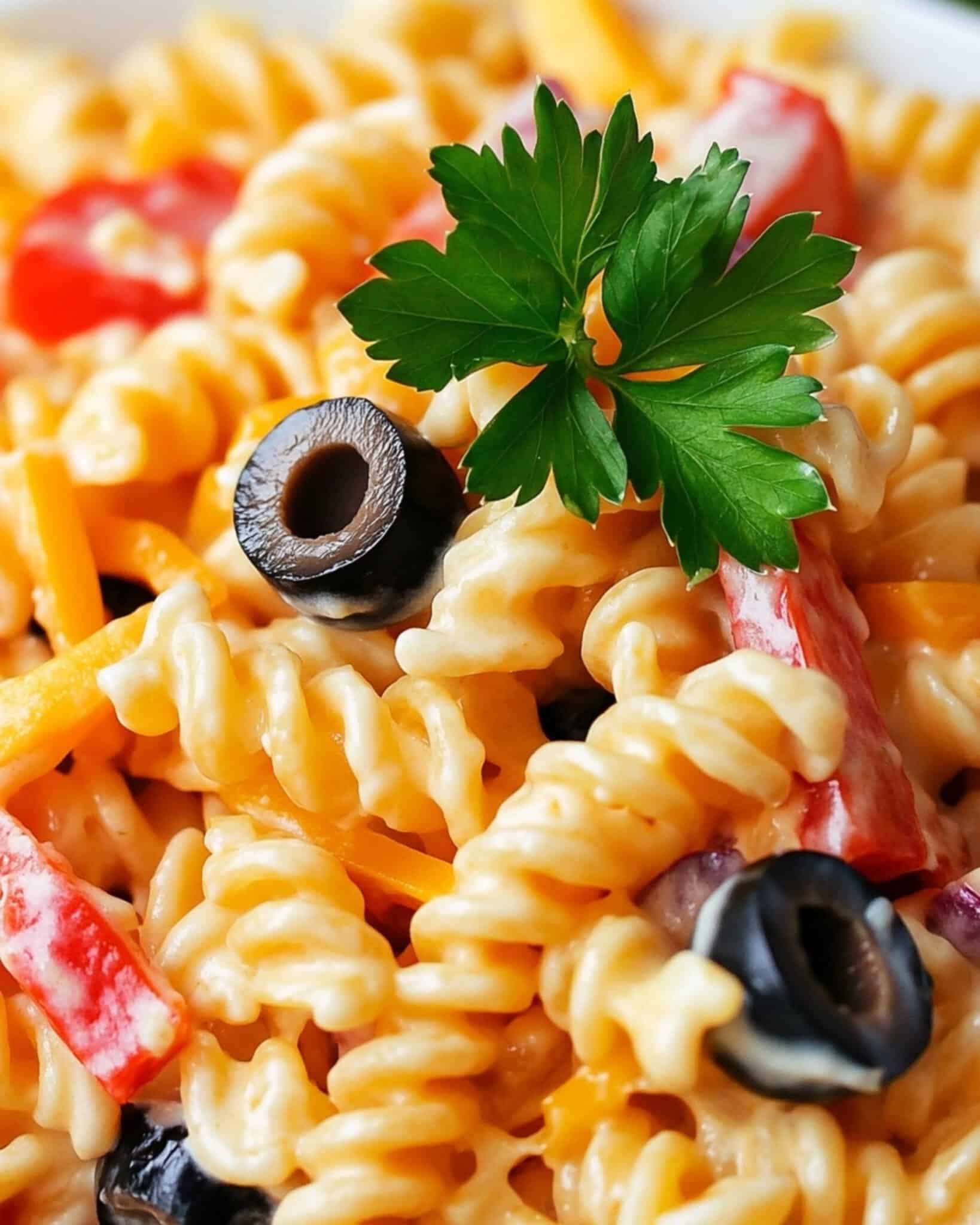 Hidden Valley Ranch Pasta Salad Recipe - LazyDayRecipes