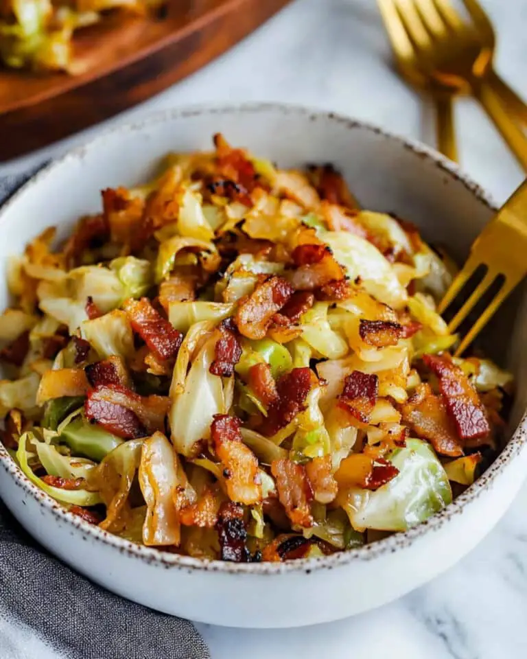 Easy Fried Cabbage Recipe - LazyDayRecipes