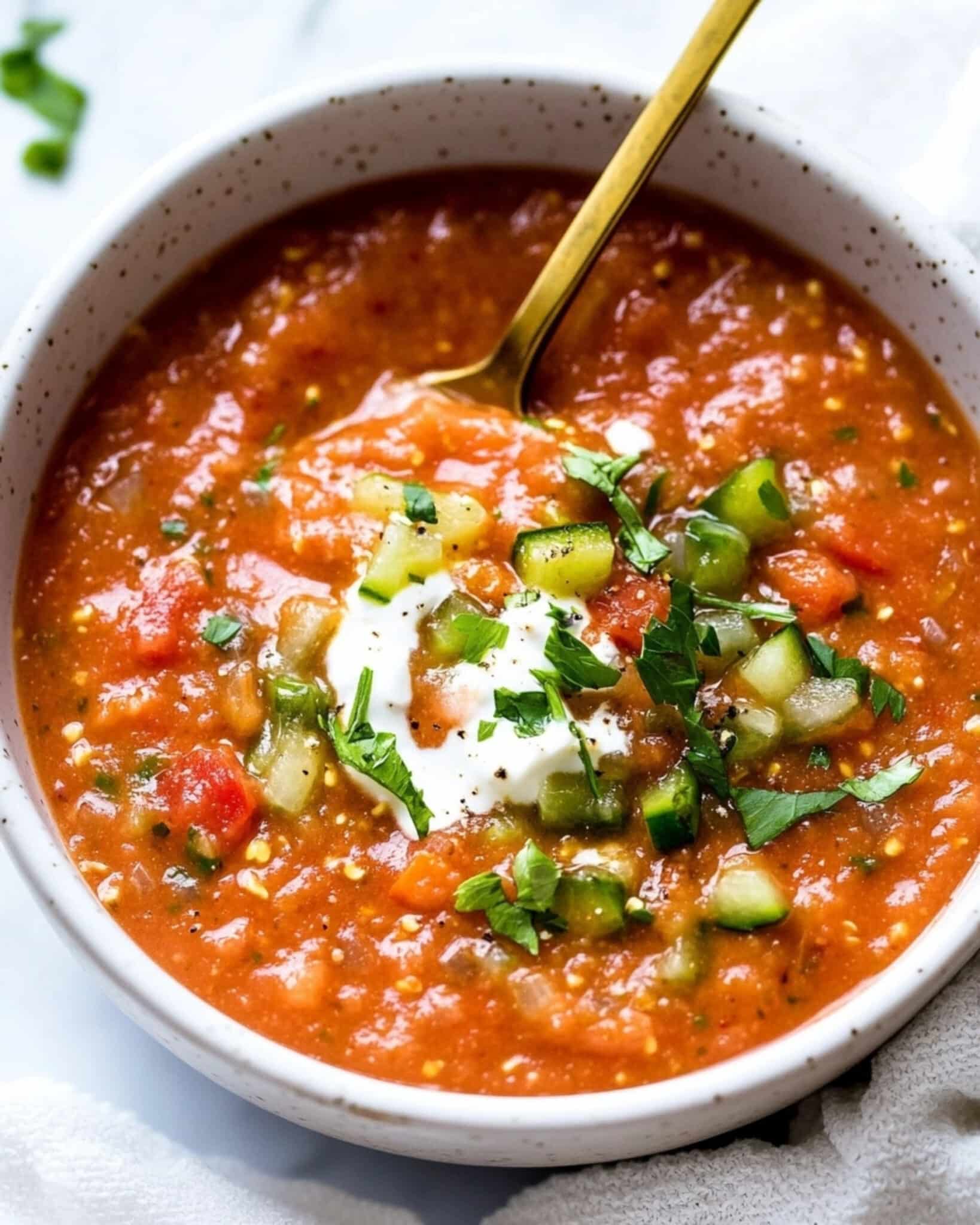 Traditional Gazpacho Recipe - LazyDayRecipes