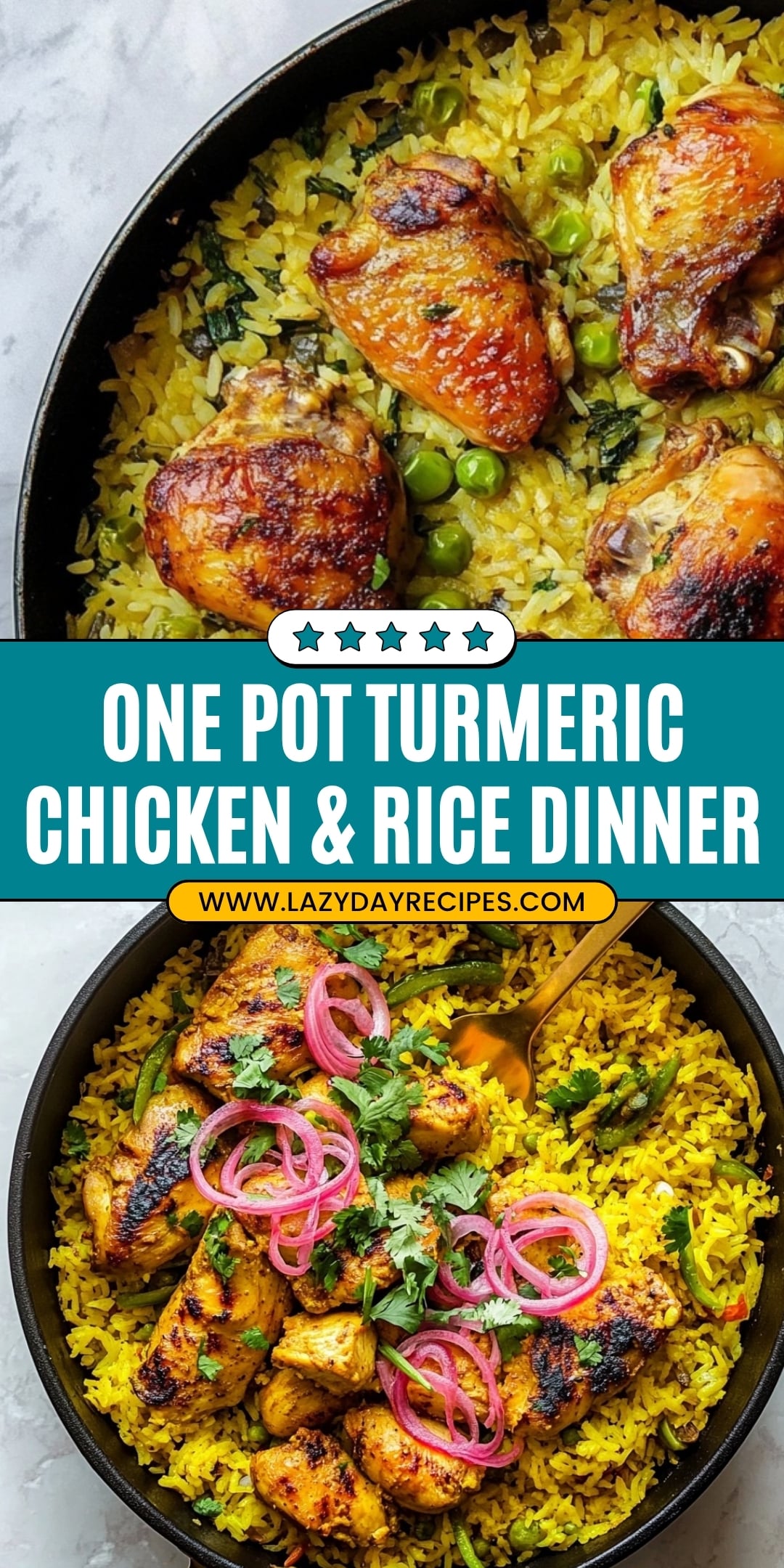 Turmeric Chicken and Rice Recipe: Cozy One-Pot Comfort Food