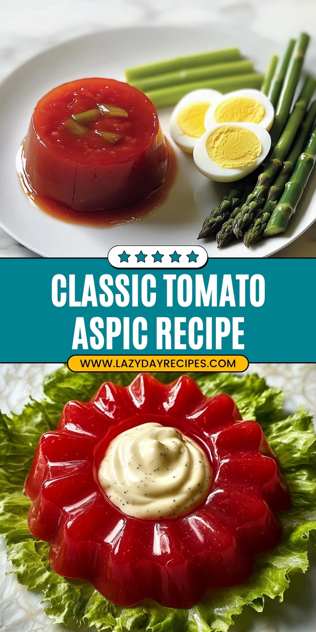 Tomato Aspic Recipe: Experience Vintage Charm with this Savory Delight