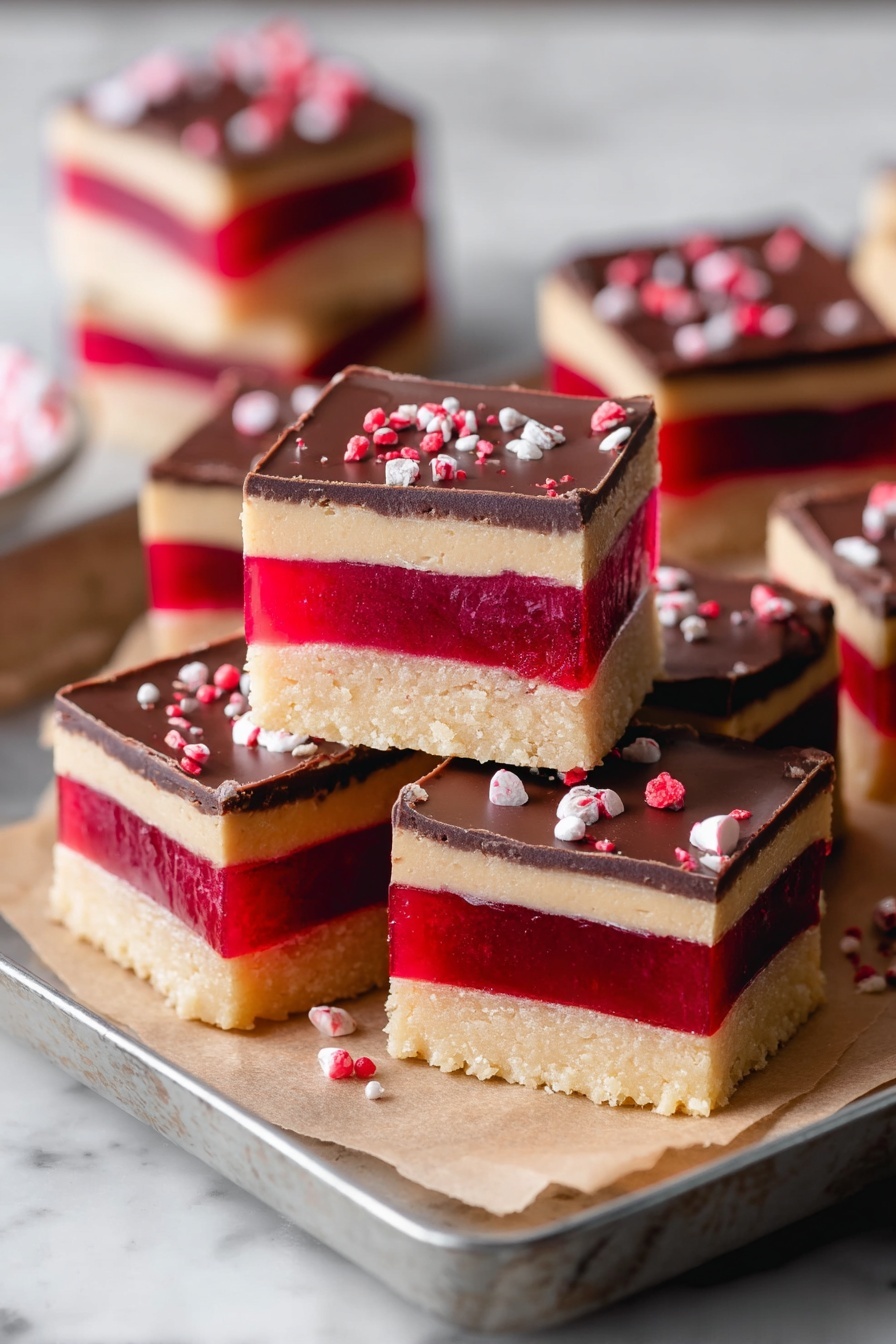 Raspberry Caramel Shortbread Bars: Irresistible Layered Dessert